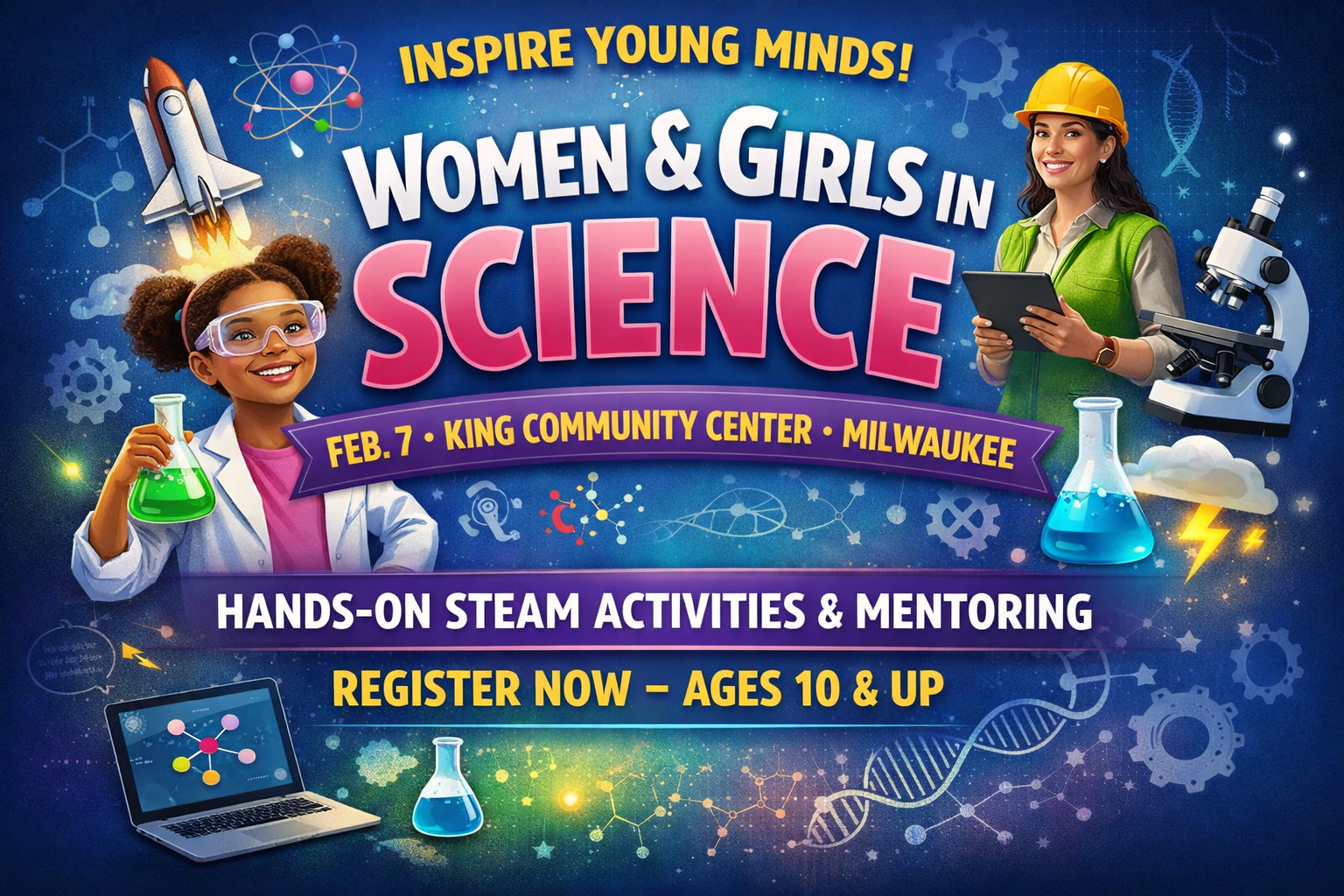Looking for a STEM Event for Kids? Women and Girls in Science Hits ...
